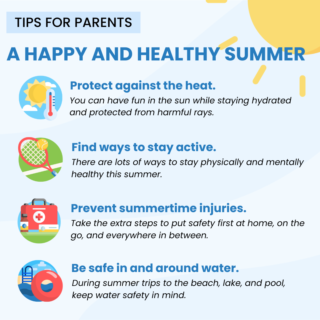 Tips for a Happy and Healthy Summer - Public Health Communications ...
