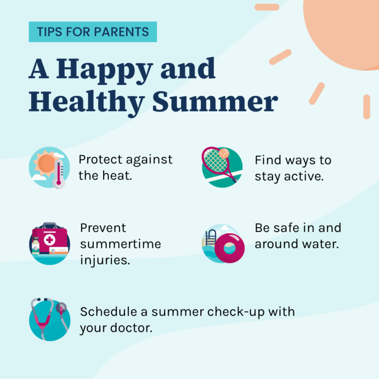 Tips for a Happy and Healthy Summer - Public Health Communications ...