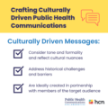 Strategies for Developing Culturally Driven Public Health ...