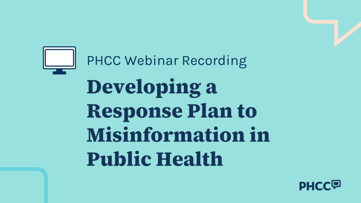 Developing a Response to Misinformation in Public Health - Free Public ...