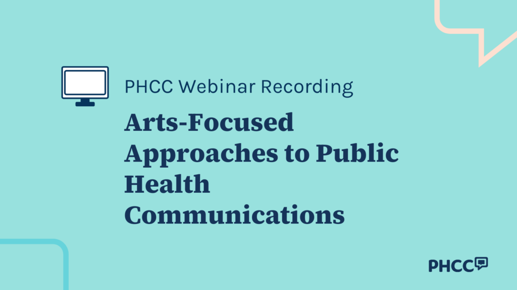 Arts-Focused Approaches to Public Health Communications - Free Public ...