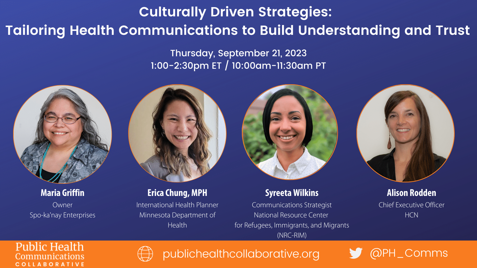 Strategies for Developing Culturally Driven Public Health ...