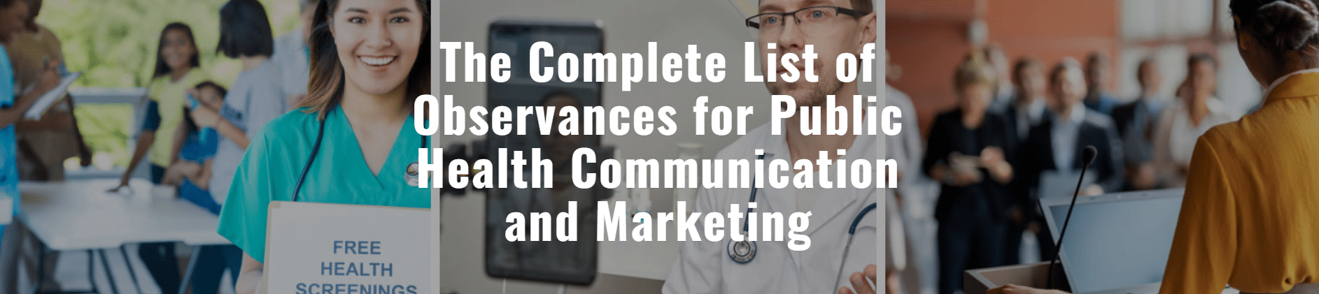 The 2023 Public Health Communications Spotlights - Public Health ...